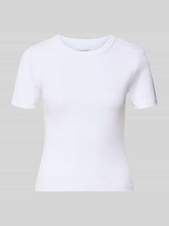 Only Regular Fit T-Shirt aus Baumwoll-Mix Modell VAL
