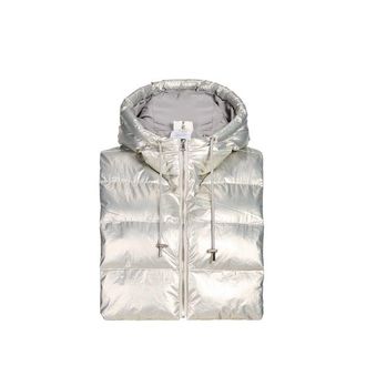 Saison 1865 Doudoune courte sans manches à capuche