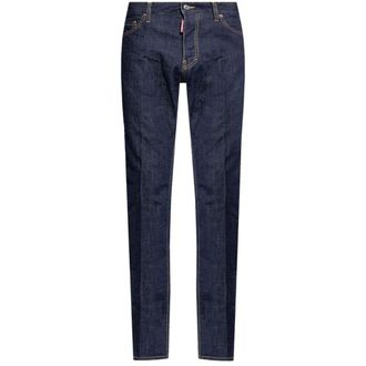 Dsquared2 Homme, Jeans, Bleu, Taille: L Pantalon 5 Poches Bleu Marine