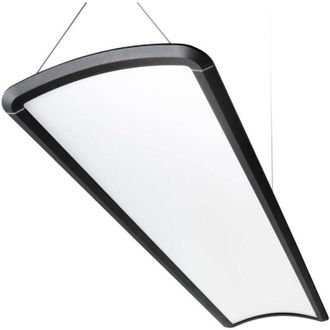 Osram Sylvania Inc. Neuwertig] Sylvania Concord Curve Lyte 4.000 k Ugr 22 Zwart Pendellampe Lampe Pendelleuchte B-Ware