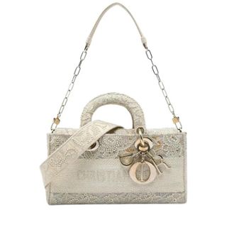 Dior Pre-owned Spitzen-Tasche - - Pre-owned - Damen - Beige - ONE SIZE