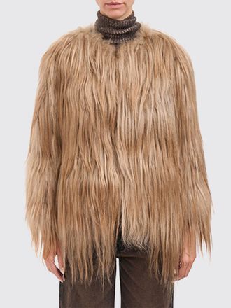 Giorgio Brato Pelzmantel GIORGIO BRATO Damen Farbe Camel