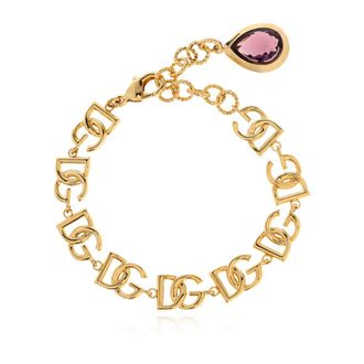Dolce & Gabbana Armband mit schimmernden Kristallen - - Accessories - Damen - Gelb - ONE SIZE
