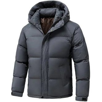 Generic Parka dhiver en duvet épais et coupe-vent pour homme, 2, 3XL