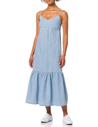 Sisley Sisley Womens 48NC5VHM7 Dress, Multicolor 901, D34 (IT 40)