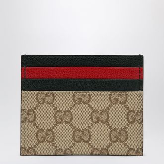 Gucci Card Holder in GG Coated Fabric