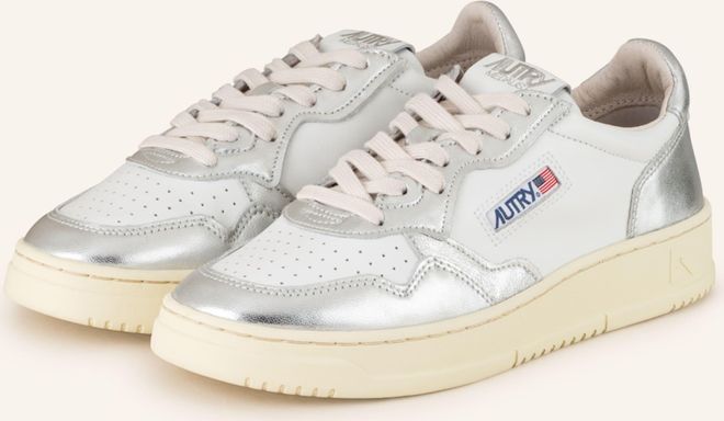 Autry Sneaker Medalist Low Wb silber