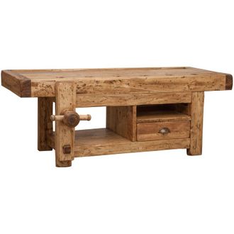 Biscottini International Biscottini - TV-St&auml;nder aus massivem LIndenholz mit nat&uuml;rlichem Finish L120XPR65XH45 cm. Made in Italy
