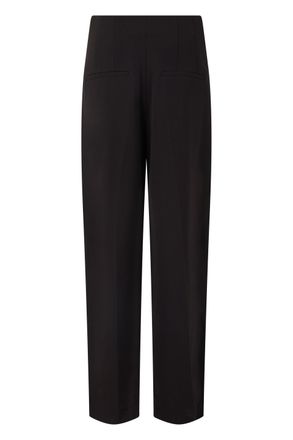 Veronica Beard High-Waisted Straight Trousers - Black