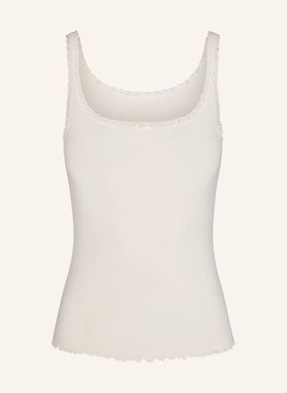 SKIMS Skims Lounge-Top Skims Pointelle weiss