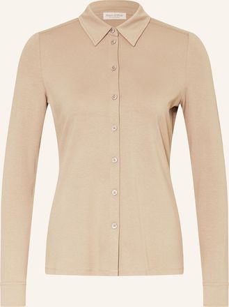 Marc O'Polo Marc Opolo Hemdbluse Aus Jersey rosa