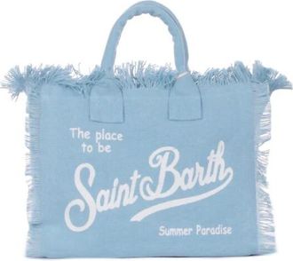 Saint Barth Femme, Sacs, Bleu, Taille: ONE Size Tote Bag