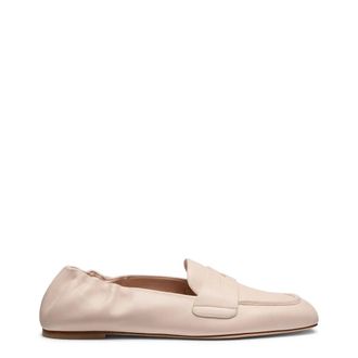 Stuart Weitzman Femme, Chaussures, Beige, Taille: 38 1/2 EU Bryant Loafer
