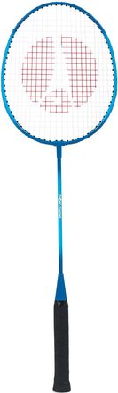 Sport-Thieme Badmintonschläger School | Badminton-Racket für Schulsport, Anfänger u. Kinder | Gehärteter Stahl | Hochwertige Besaitung | nur 120 g | Länge 66 cm | 