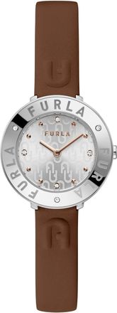 Furla Uhr - Quarz-Analoguhr Furla Essential - Gr. unisize - in Braun - f&uuml;r Damen