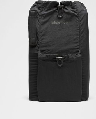 lululemon Sac &agrave; dos convertible 2-en-1 21 L - Noir/Gris