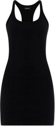 Dsquared2 Femme, Robes, Noir, Taille: 40 FR Robe sans manches