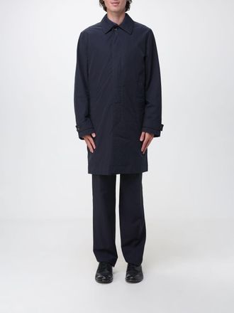 Paul Smith Trench droit en m&eacute;lange de coton et nylon avec fermeture dissimul&eacute;e