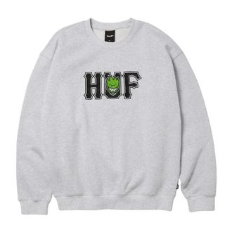 HUF Union Crewneck - - Sweatshirts & Hoodies - Herren - Grau - S