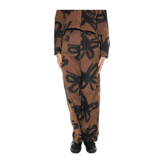 Obey Damen, Hosen, Braun, W26Gr&ouml;&szlig;e