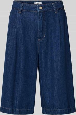 Marc O'Polo Denim Wide Leg Jeansshorts aus Baumwoll-Lyocell-Mix