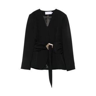 Simona Corsellini Blazer - - Jackets - Damen - Schwarzk - L