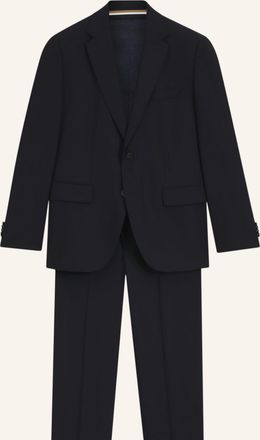 HUGO BOSS Business Anzug H-Jeckson-3pcs-253 Regular Fit blau