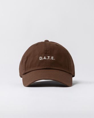 D.A.T.E. baseball cap basic brown