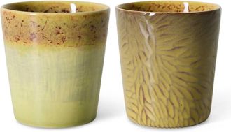 HKliving Tasses &agrave; caf&eacute; en c&eacute;ramique Van Gogh Sunflowers HKliving