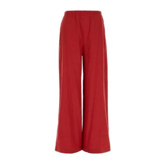 Max Mara Mxpdestino - Femme - Pantalons - Rouge - Taille: 40 FR