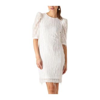 Y.A.S Bolina Kleid - - Dresses - Damen - Wei&szlig; - XS
