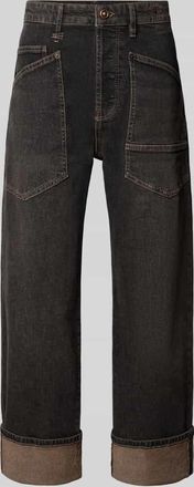 M.A.C Straight Fit Jeans aus Baumwoll-Mix
