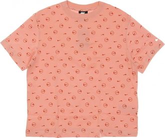 Nike All Over Print Boyfriend Tee Pack - - Sport - Damen - Rosa - L