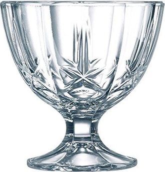 Dajar LUMINARCMalediven 6 Eisbecher 300 ml Glas, Transparent, 6 Stück (1er Pack), 6