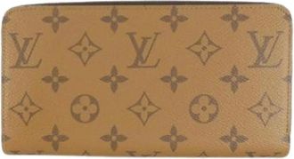 Louis Vuitton unisex, Pre-owned, Brun, Taille: ONE Size Portefeuille long (&agrave; deux volets) Pre-owned
