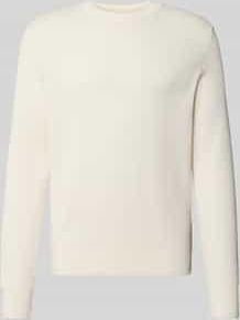 HUGO BOSS Regular Fit Pullover aus reiner Baumwolle Modell Lalex