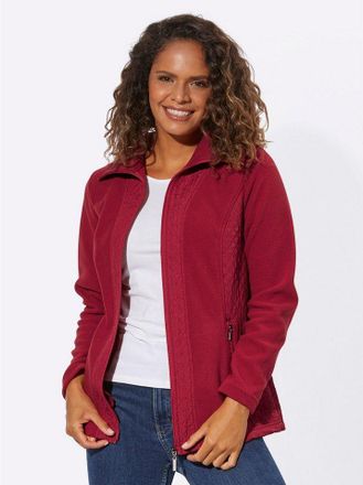Witt Fleecejacke Fleece-Jacke Langarm Struktur