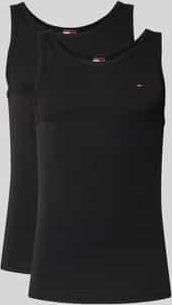 Tommy Jeans Slim Fit Tank Top aus reiner Baumwolle im 2er-Pack