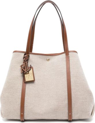 Lauren Ralph Lauren grand sac &agrave; main Emerie - Tons neutres
