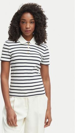 Tommy Hilfiger Poloshirt WW0WW49252 Wei&szlig; Slim Fit