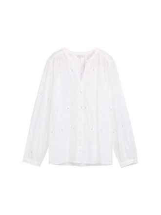 Tom Tailor Chemisier pour Femme, 37537 - Coutures Multicolores, 40