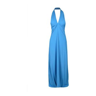 Semicouture Kleid Frau - - Dresses - Damen - Blau - M