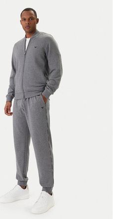 Emporio Armani Jogginganzug EM001385 AF18887 O8027 Grau Regular Fit
