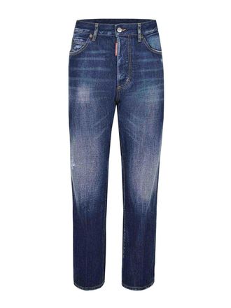 Dsquared2 Jean Droit - Bleu