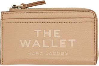 Marc Jacobs Femme, Accessoires, Brun, Taille: ONE Size Le Porte-Monnaie Zipp&eacute; en Cuir