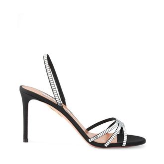 Aquazzura Elegante Sandale mit Meerjungfrau Detail - - Shoes - Damen - Schwarzk - 36 1/2 EU