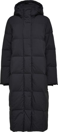 Selected Damen Slfnita Redown Coat B Noos Mantel, Schwarz, 42 EU