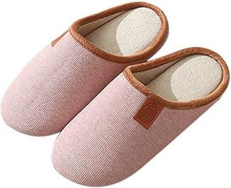 Generic Pantoufles dhiver chaudes et confortables en forme de nuage avec doublure en mousse &agrave; m&eacute;moire de forme - Pantoufles en feutre pour une utilisation en 