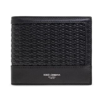 Dolce & Gabbana Kalbsleder Bifold Portemonnaie - - Accessories - Herren - Schwarzk - ONE SIZE