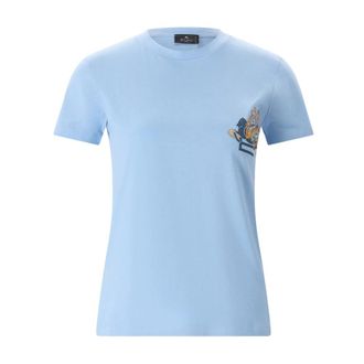 Etro T-Shirts - - Tops - Damen - Blau - S